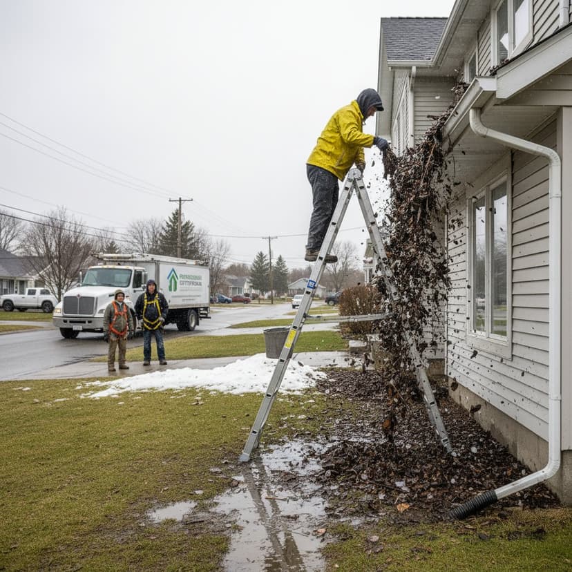 Spring DIY Gutter Cleaning Risks and Safety Tips | depohomes.com | Depo ...